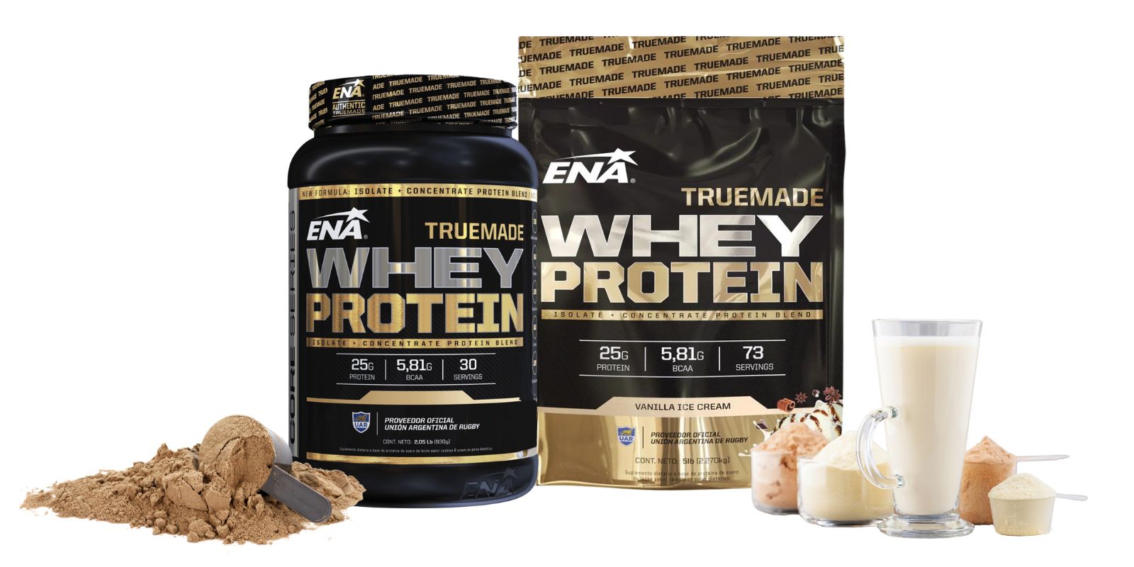 Truemade Whey Protein | Proteína | Ena Sport | DeMusculos.com