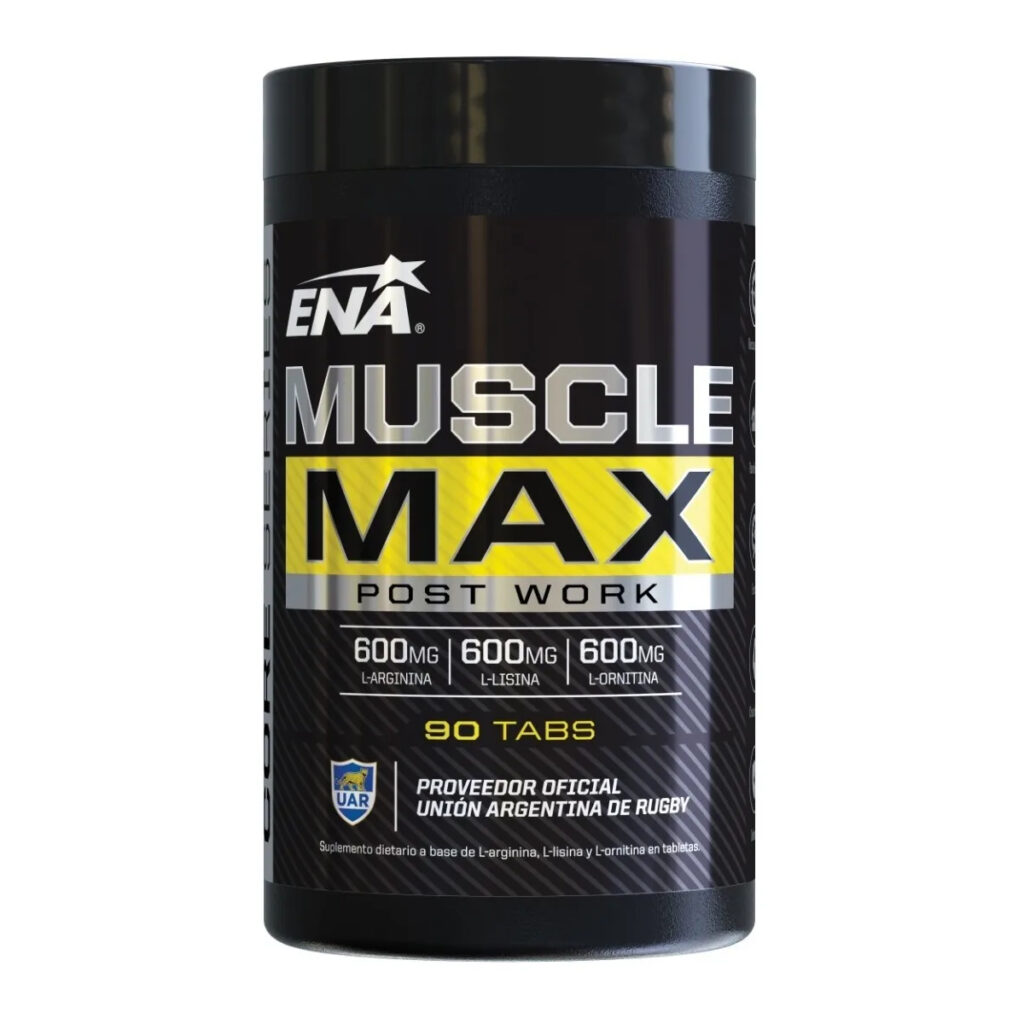 Muscle Max de Ena x 90 | Ventas Mayoristas