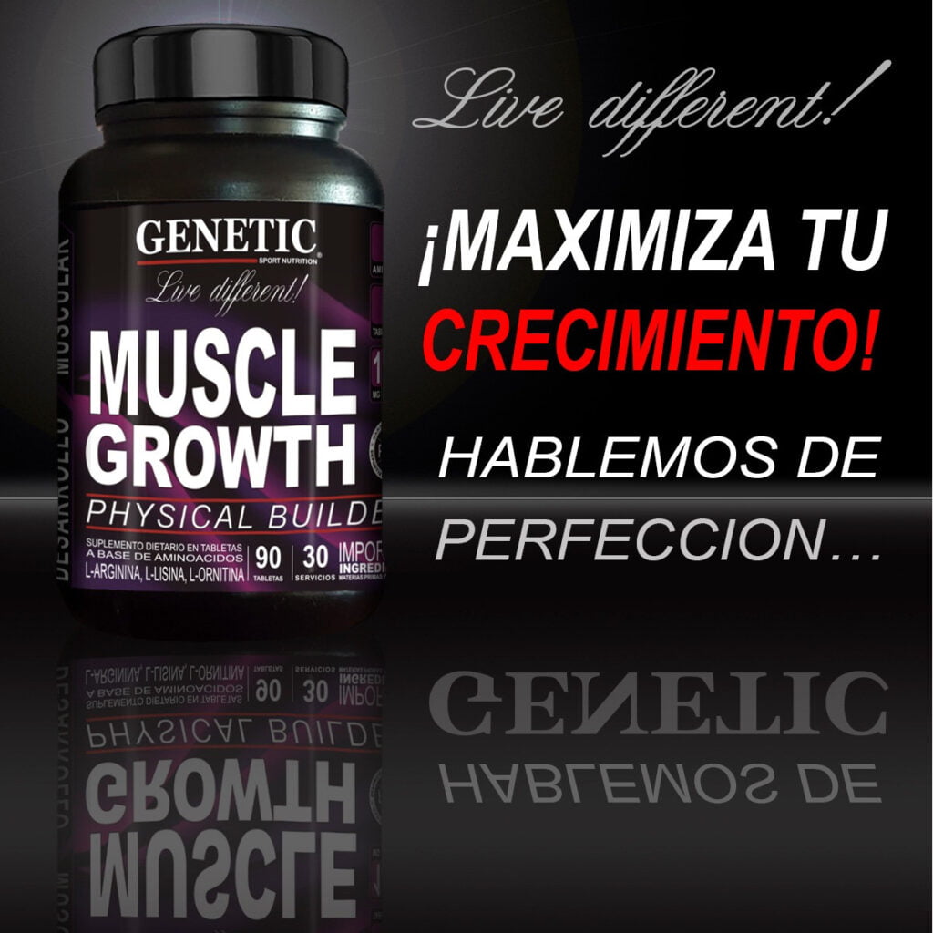 Muscle Growth | x90 | Genetic Sport | Masa Muscular