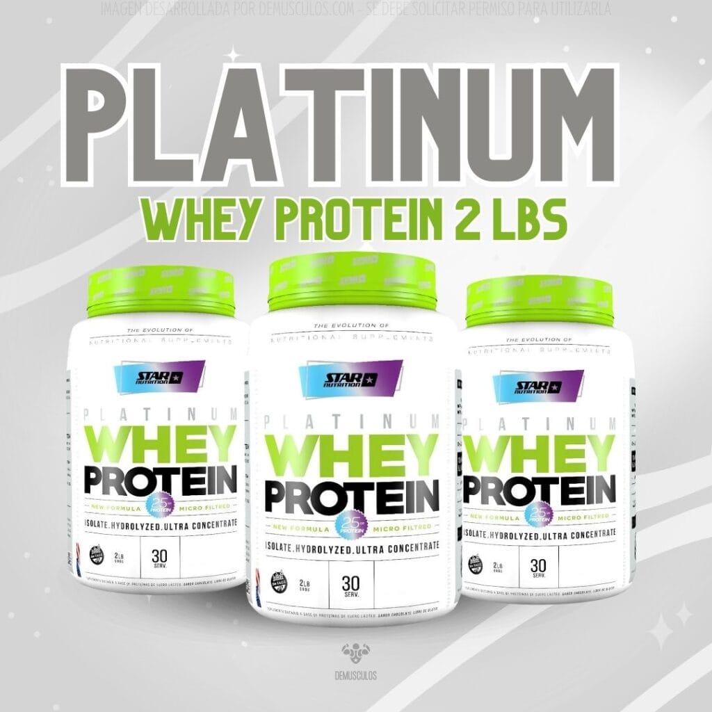 Platinum Whey Protein 2 Lbs | Proteína | Star Nutrition