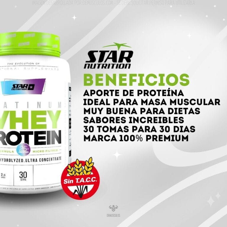 Platinum Whey Protein 2 Lbs | Proteína | Star Nutrition