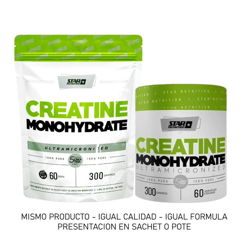 Creatina 300 Star Nutrition | Rendimiento | Masa | DeMusculos.com