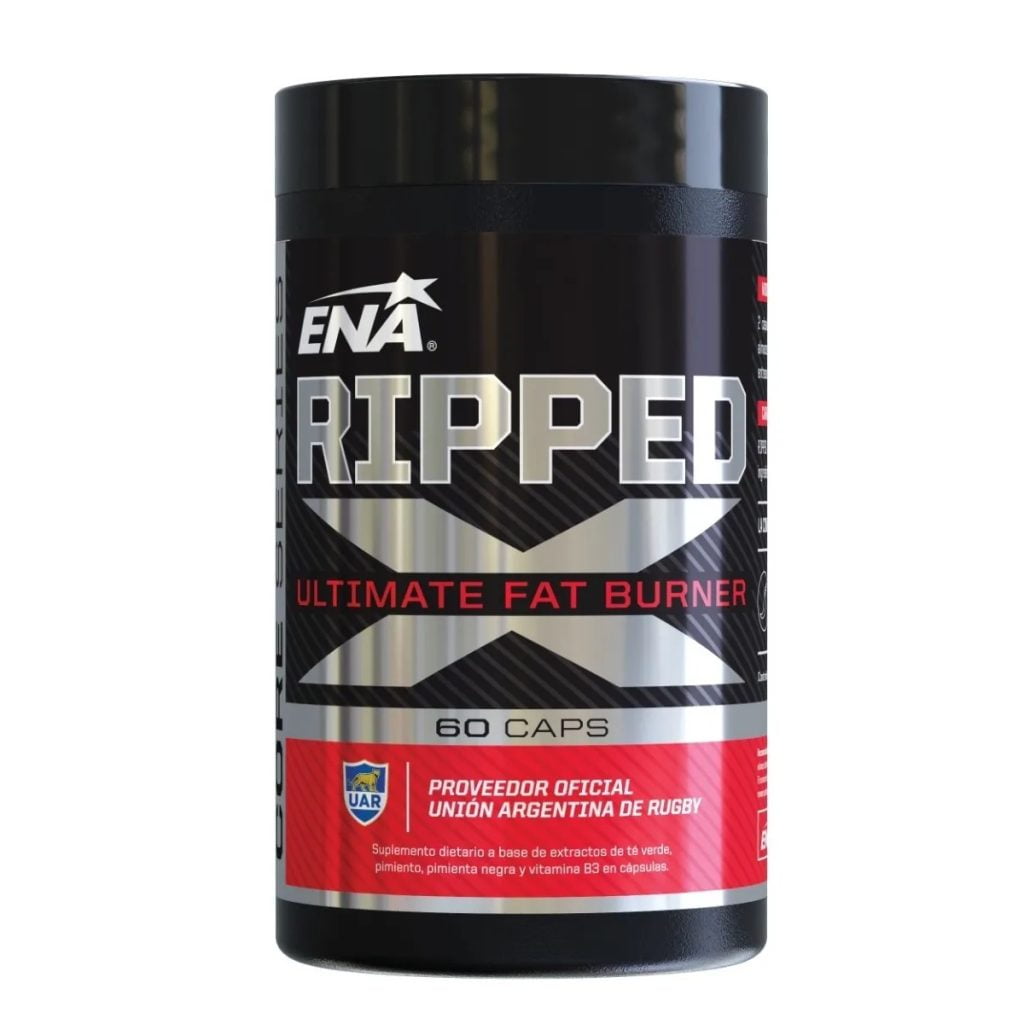 Quemador de Grasas Ripped X de Ena Sport x60 comprimidos | DeMusculos