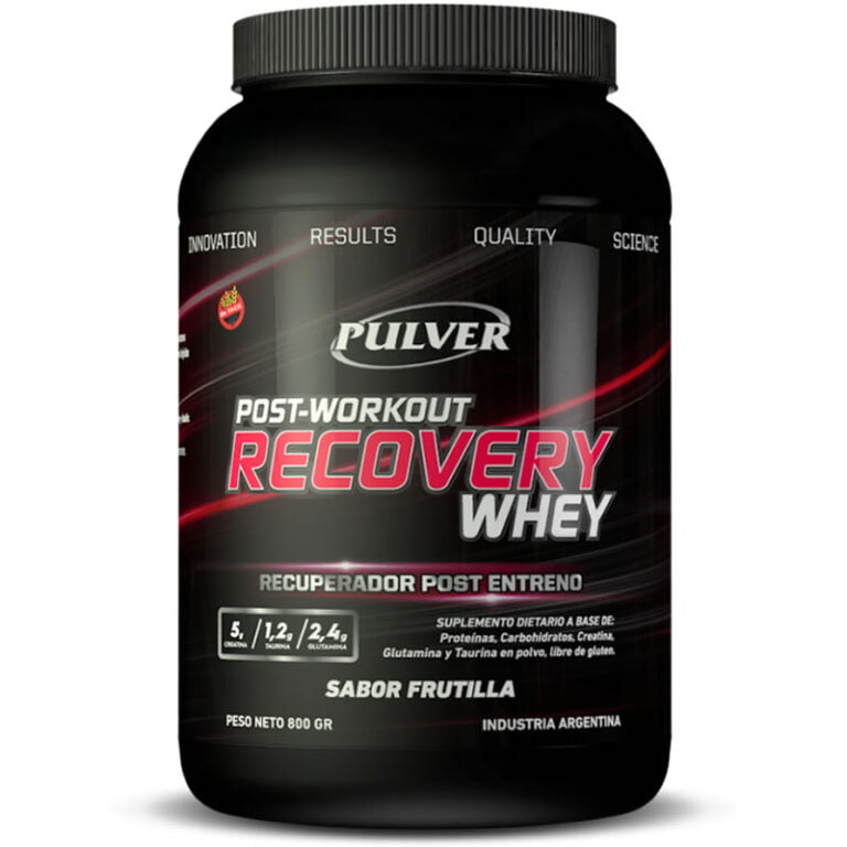 Recovery Whey 800 grs Pulver Proteína para recuperación | DeMusculos