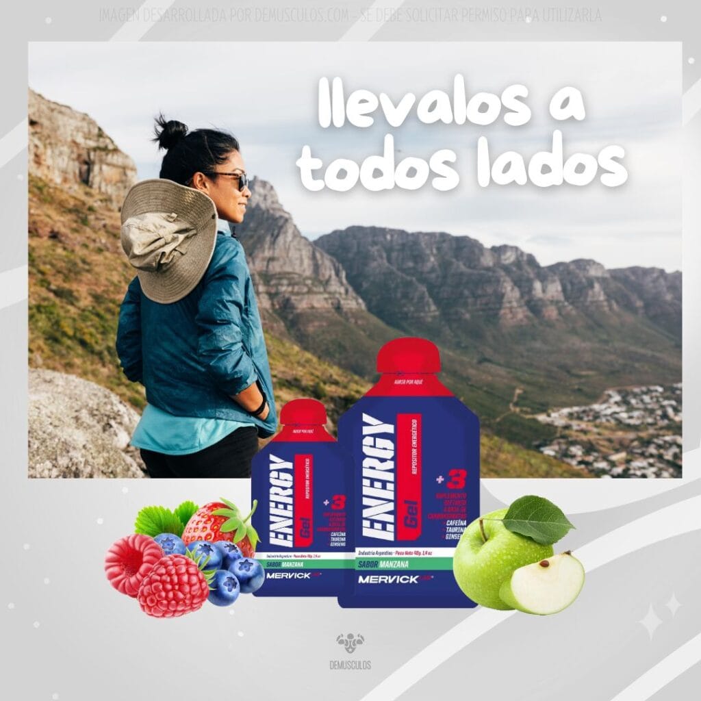Energy Gel Mervick | Energía | Fatiga | Rendimiento
