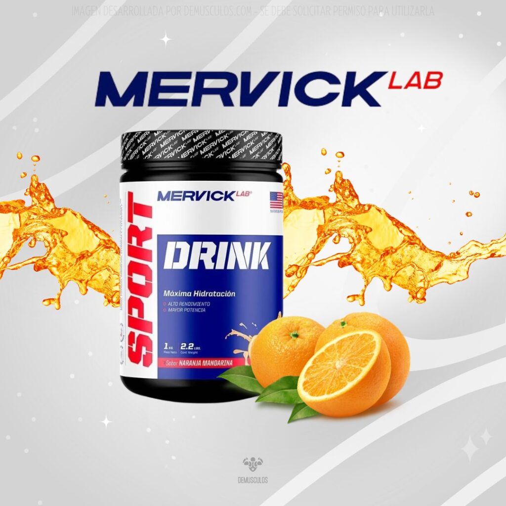Sport Drink Mervick | Hidratador | Bebida isotónica | DeMusculos