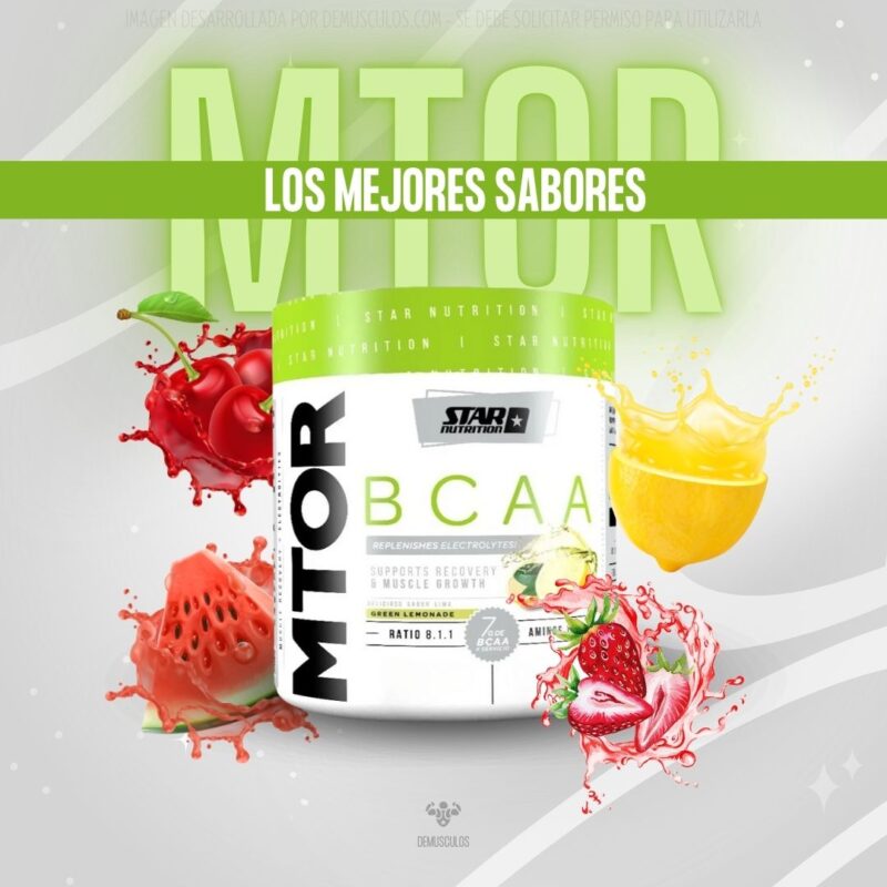 Mtor Bcaa 540 grs Star Nutrition | Aminoácidos | DeMusculos