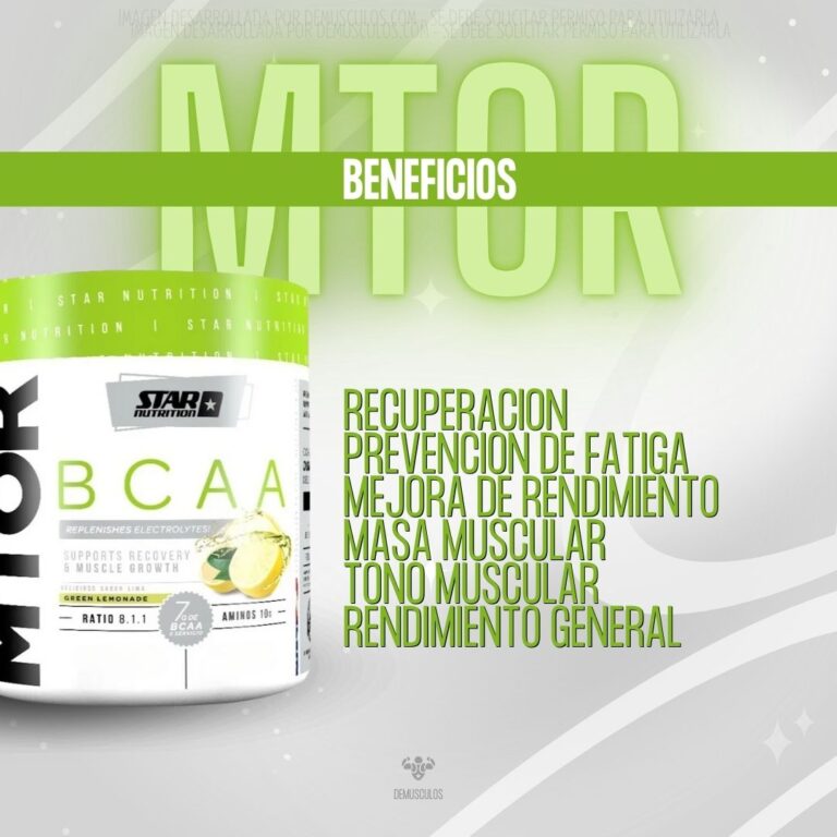 Mtor Bcaa 540 grs Star Nutrition | Aminoácidos | DeMusculos