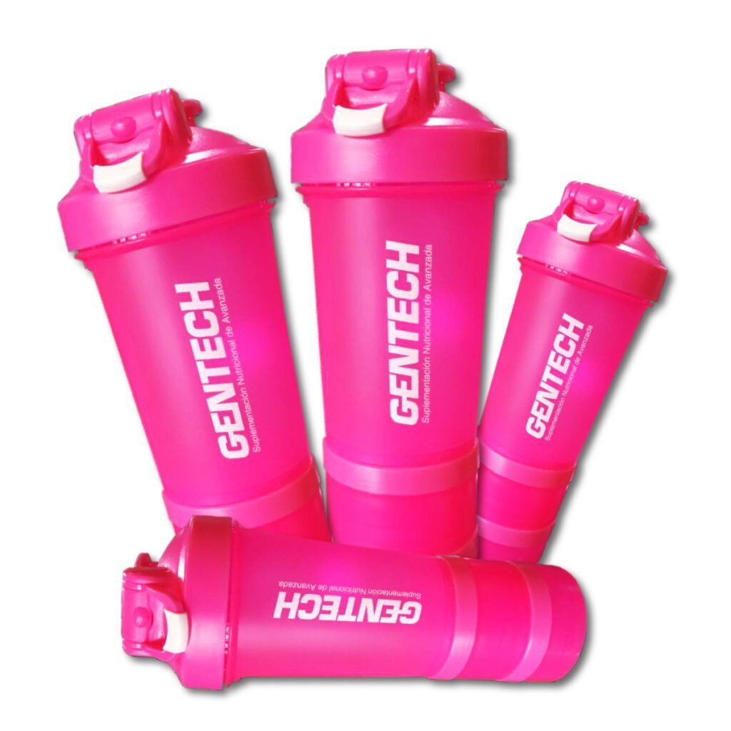 Vaso 3 funciones Gentech | Para preparar licuados de proteína