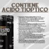 Testo High | 120 cápsulas | Hoch Sport | Zinc | Magnesio