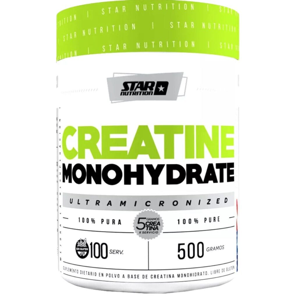 Creatina | 500 grs | Star Nutrition | Masa Muscular | Rendimiento